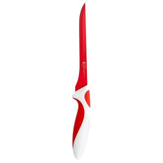 Bergner Red&White - Ausbeinmesser Edelstahl keramikbeschichtung 16.5 cm