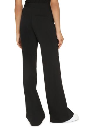 Stella McCartney Womens Flared Trousers Black Wool