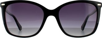 Polaroid Square Womens Schwarz Grau Gradient Polarisiert 90041091