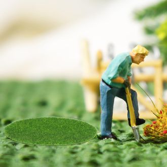 OSALADI 5 St&uuml;ck K&uuml;nstliches Moos Rund 15cm Beflockte Kunstrasenmatten f&uuml;r Mikrolandschaften Selbstgemacht Dekoration mit Realistischem Kunstmoos f&uuml;r Zimmerpfl