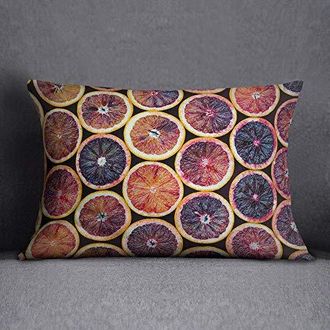 Bonamaison Le Jardin du Lin Kissenhüllen, Cotton, Mehrfarbig, 45x45