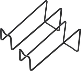 Artibetter 2 St&uuml;ck Weinregal aus Metall Stabiler Weinflaschenhalter f&uuml;r Arbeitsplatte Kleiner Tisch Weinst&auml;nder Schwarz Multifunktionaler Weinhalter f&uuml;r Esszimme