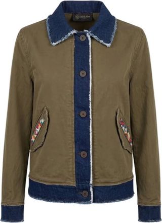 Mr & Mrs Italy Veste dinspiration militaire - Femme - Vestes - Vert - Taille: 34 FR