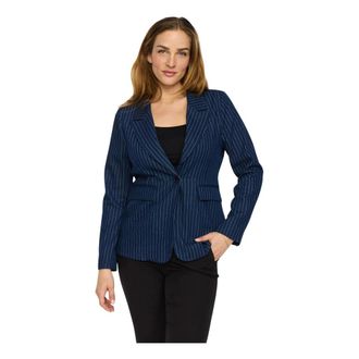 2-Biz Blazers - - Jackets - Damen - Blau - 3XL