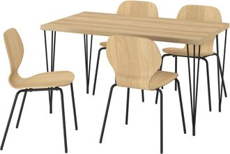 IKEA SKÅLSTA Tisch und 4 Stühle