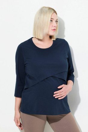 Ulla Popken T-Shirt T-Shirt Maternity Shape Still-Funktion GOTS Schwangerschaft