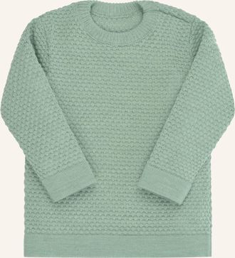 Disana Strick-Pullover gruen