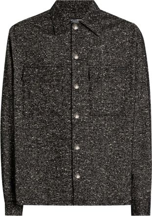 Dolce & Gabbana Meliertes Hemd - Schwarz