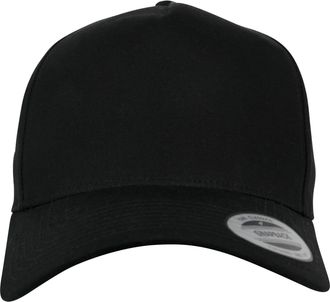 Flexfit Kappe 5-Panel Curved Classic Snapback, Black, One Size, 7707