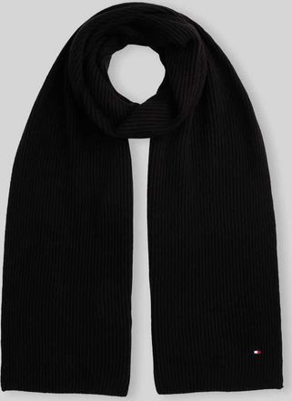 Tommy Hilfiger Schal mit Logo-Detail aus Kaschmir