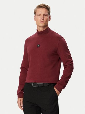 HUGO BOSS Longsleeve Derytur 50567967 Dunkelrot Regular Fit
