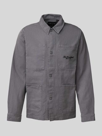 The Hundreds Hemdjacke mit Label-Stitching