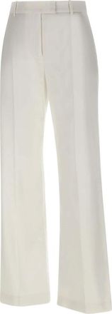 Eleventy Femme, Pantalons, Blanc, Taille: 36 FR Wide Pantalons