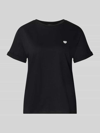OPUS Relaxed Fit T-Shirt mit Motiv-Stitching Modell Serz