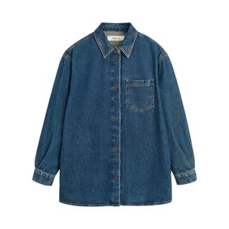 Skall Studio Denim Shirts - - Blouses & Shirts - Damen - Blau - XS