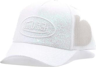 Von Dutch Casquette GLITTER BLANCHE - Blanc, Taille unique
