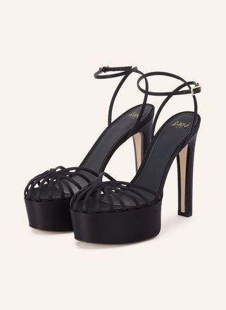 Alev&igrave; Alevi Plateau-Sandaletten Eva schwarz