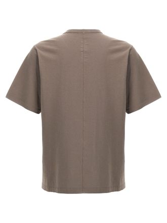 Rick Owens Mens Gray Cotton T-Shirt