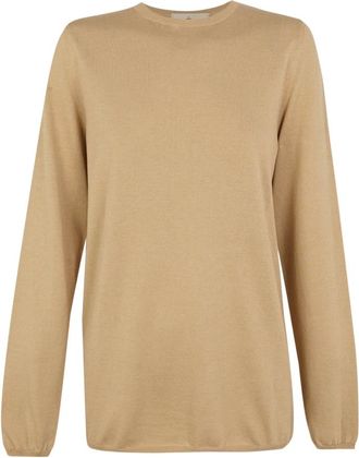 Cortana Femme, Pulls, Beige, Taille: 34 FR Maille Ras du Cou