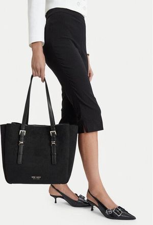 Nine West Handtasche EO-STEEL ROSE-LDA9417 Schwarz