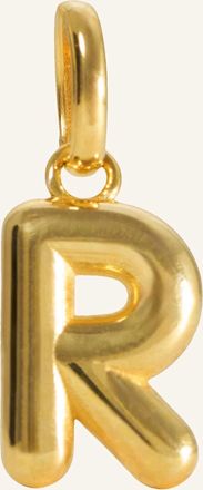 Pompidou Anh&auml;nger Puffy Letter R By Glambou gold