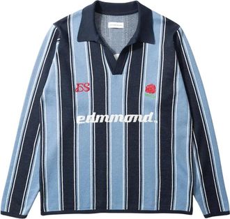 Edmmond Studios Edmmond Studios, Homme, Tops, Bleu, Taille: L Spy Polo