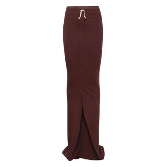 Rick Owens Soft Edfu Maxirock - - Skirts - Damen - Braun - S