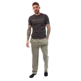 Nicce London Aderyn Loungewear Set f&uuml;r Herren, Baumwolle (Khaki)