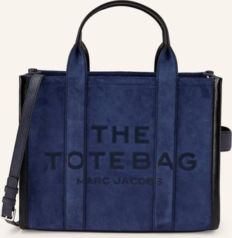 Marc Jacobs Shopper The Suede Medium Tote Bag blau