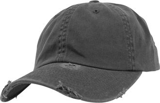 Flexfit Caps Low Profile Destroyed, Darkgrey, one Size, 6245DC