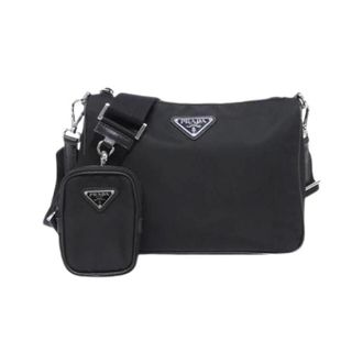 Prada Pre-owned Tessuto Saffiano Umh&auml;ngetasche - - Pre-owned - Damen - Schwarzk - ONE SIZE