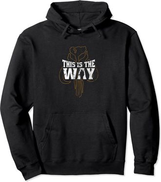 Star Wars The Mandalorian This Is The Way Mythosaur Overlay Pullover Hoodie