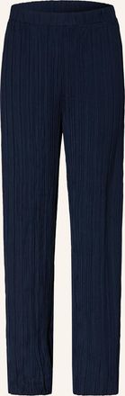 s.Oliver S.Oliver Red Marlenehose Mit Plissees blau