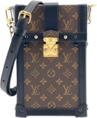 Louis Vuitton Pre-owned Pochette Trunk Verticale - Femme - Pre-owned - Brun - Taille: ONE Size