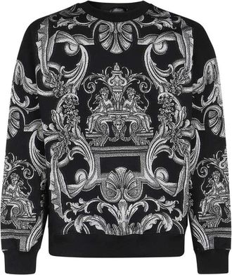 Versace Homme, Sweatshirts et sweats &agrave; capuche, Noir, Taille: XL SweaT-shirts & SweaT-shirts &agrave; capuche