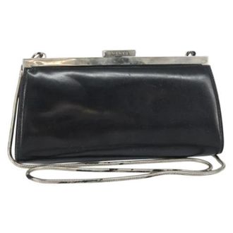 Gucci Pre-owned Leder Clutch - - Pre-owned - Damen - Schwarzk - ONE SIZE
