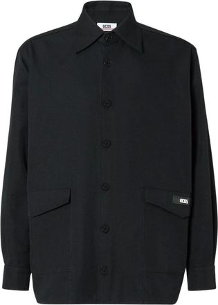 GCDS Gcds, Homme, Chemises, Noir, Taille: XL Veste chemise