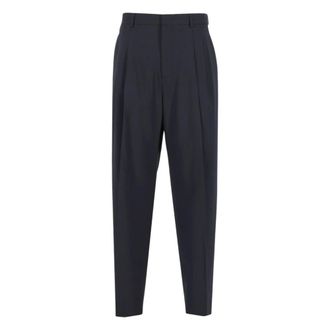 Emporio Armani Pantalon large - Homme - Pantalons - Bleu - Taille: XL