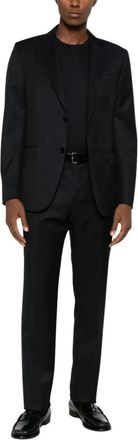 Ermenegildo Zegna Anzug aus Wolle und Mohair - - Suits - Herren - Blau - 3XL