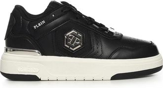 Philipp Plein Homme, Chaussures, Noir, Taille: 41 EU Low-Top Baskets Sk8R