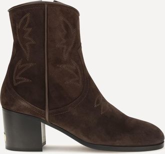 Valentino Garavani Zimmy suede Ankle Boots Female 37.5