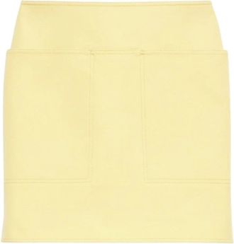 Max Mara Femme, Jupes, Jaune, Taille: 38 FR Bevanda Miniskirt
