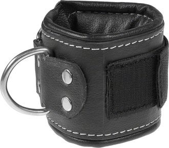 Sport-Tec Fußschlaufe aus Leder mit Klettverschluss Beintraining Fitness Muskelaufbau