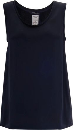 Max Mara Femme, Tops, Bleu, Taille: 34 FR Hauts sans manches