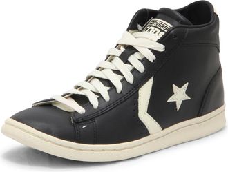 Converse Femme, Chaussures, Noir, Taille: 39 1/2 EU Pro Leather LP Mid