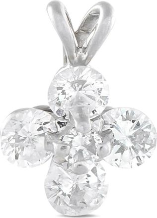 Luxury Bazaar pendentif en platine à diamants - Argent