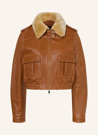 Dorothee Schumacher Dorothee Schumacher Lederjacke First Love braun