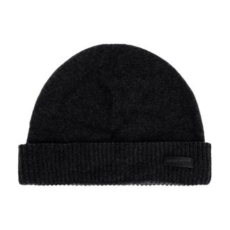 Emporio Armani Homme, Accessoires, Gris, Taille: L Pure Cashmere Beanie