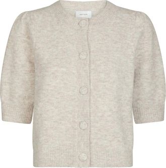 Neo Noir Femme, Pulls, Beige, Taille: 38 FR Trudy Cardigan Strik 160760