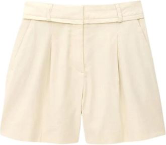 Anine Bing Femme, Shorts, Beige, Taille: 38 FR Short Cilo - Couleur: Blanc CASS&Eacute;,Taille: 36